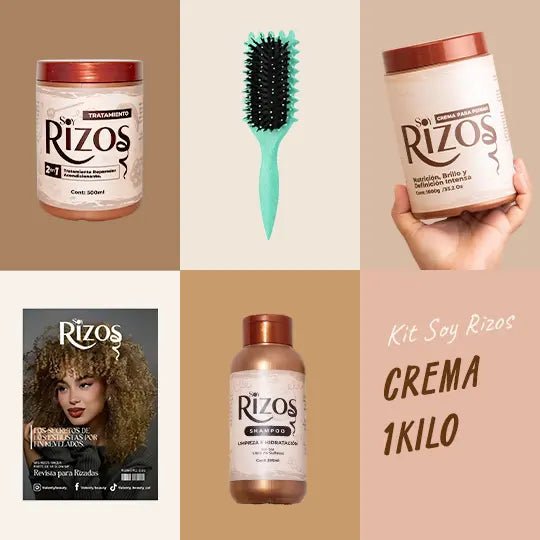 Kit Soy Rizos con Crema de 1 Kilo + REGALO 🎁 – FEMME COSMETICS